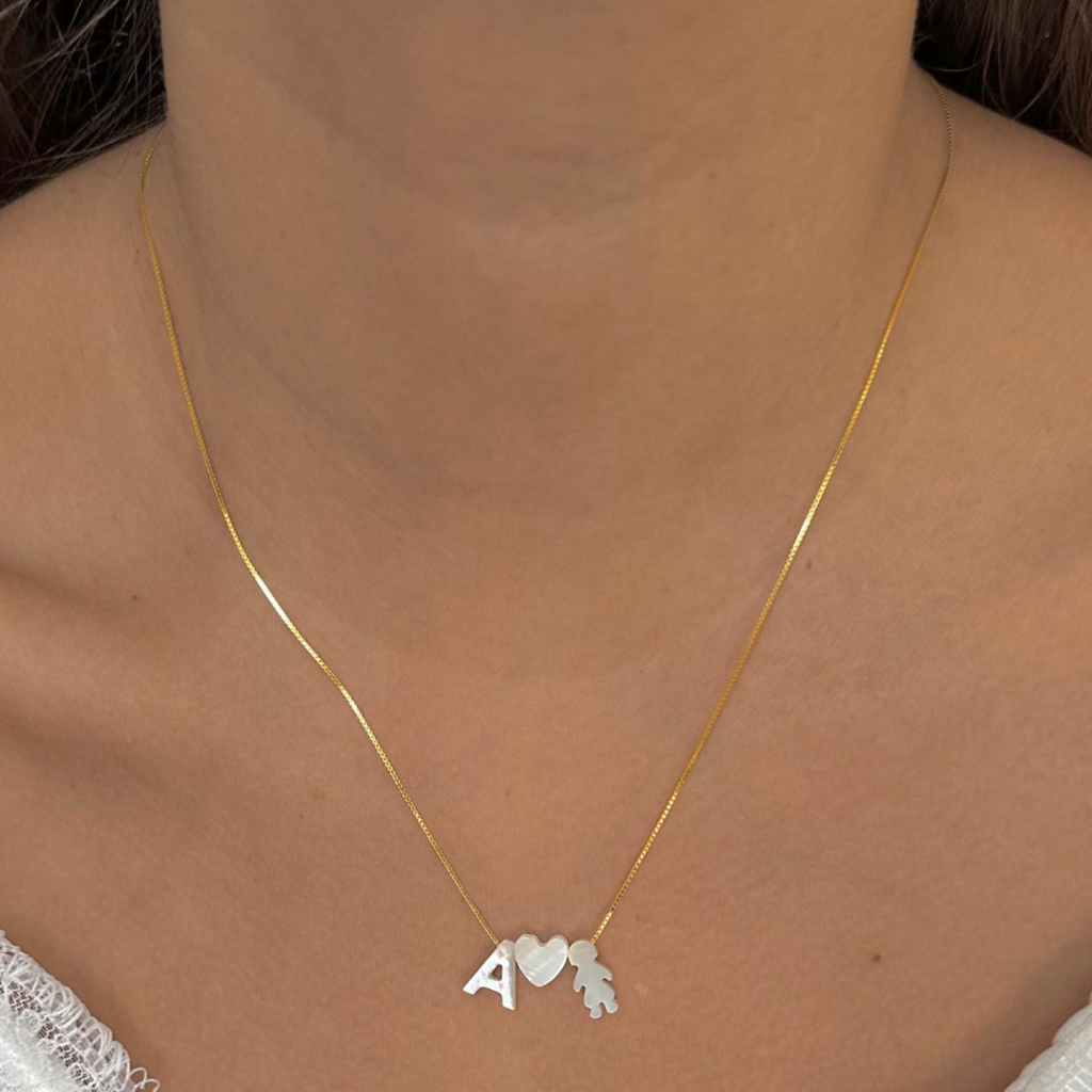 Cadena Inicial con Niño(a) – Murana Jewelry