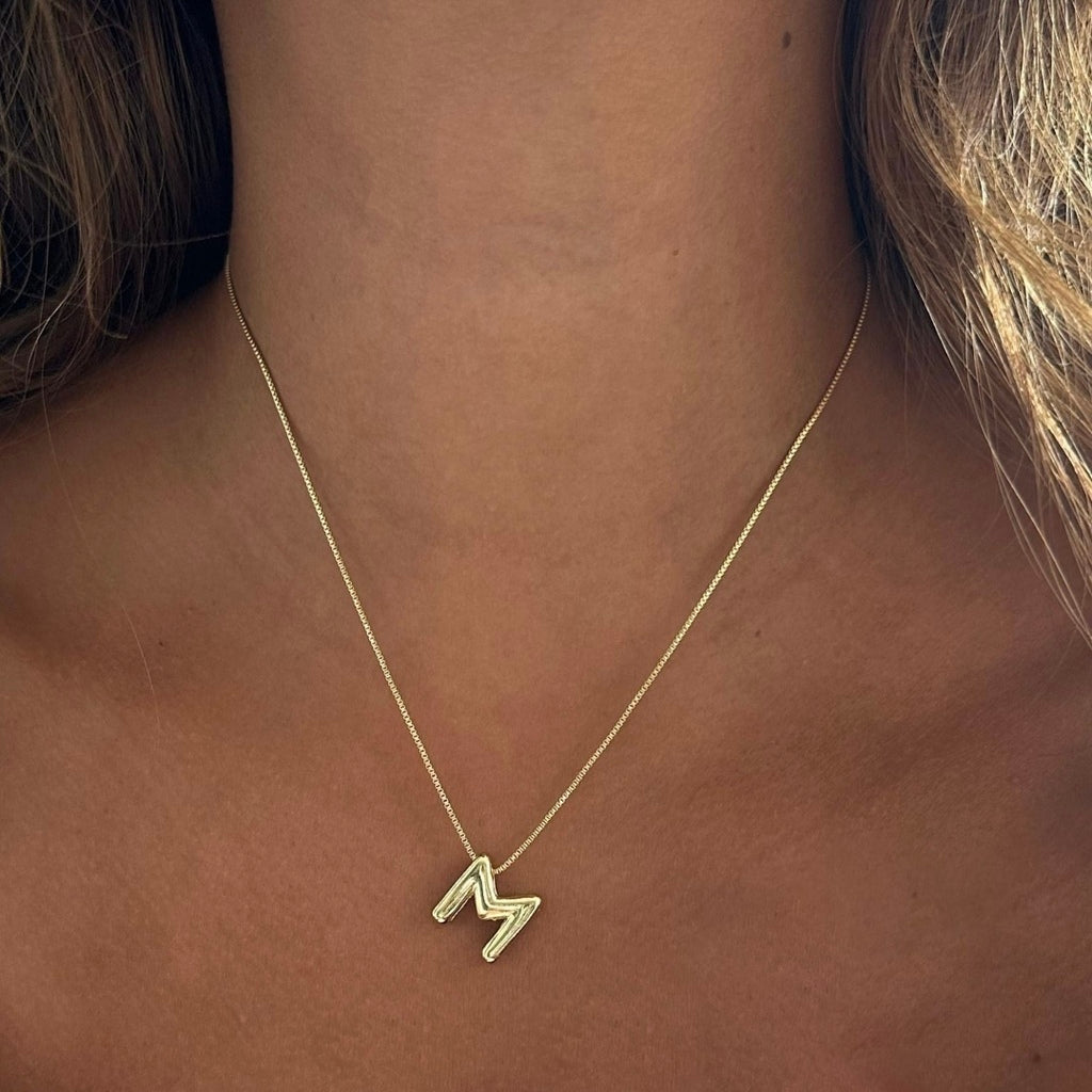Cadena inicial mini chunky – Murana Jewelry